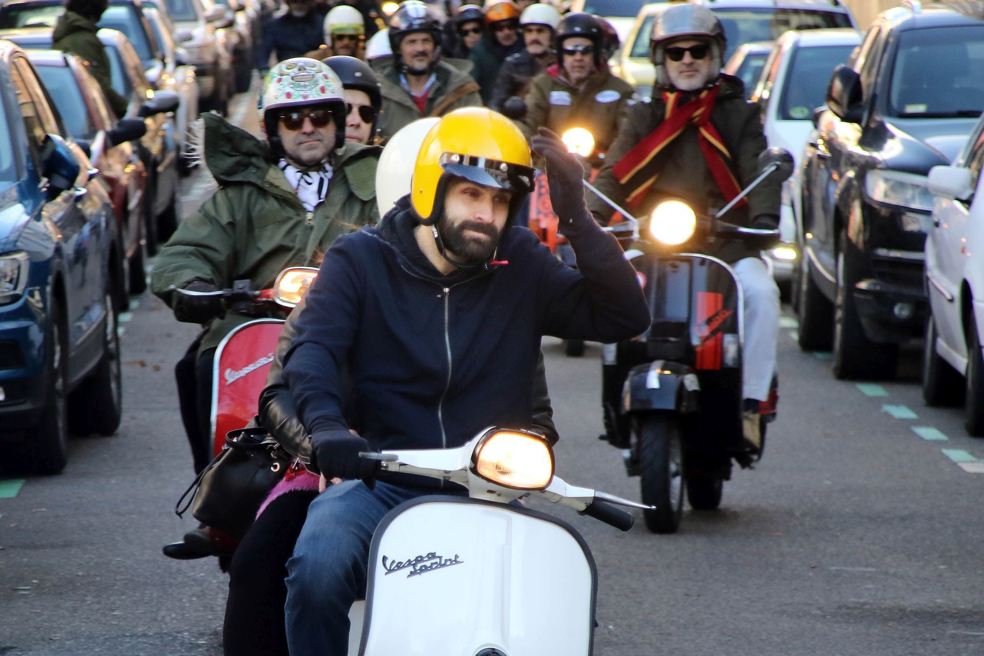 Scooter Run del Purple Weekend de León | leonoticias.com