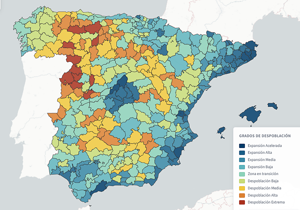 La comarca de León que es la «zona cero» de la despoblación: 960 ...