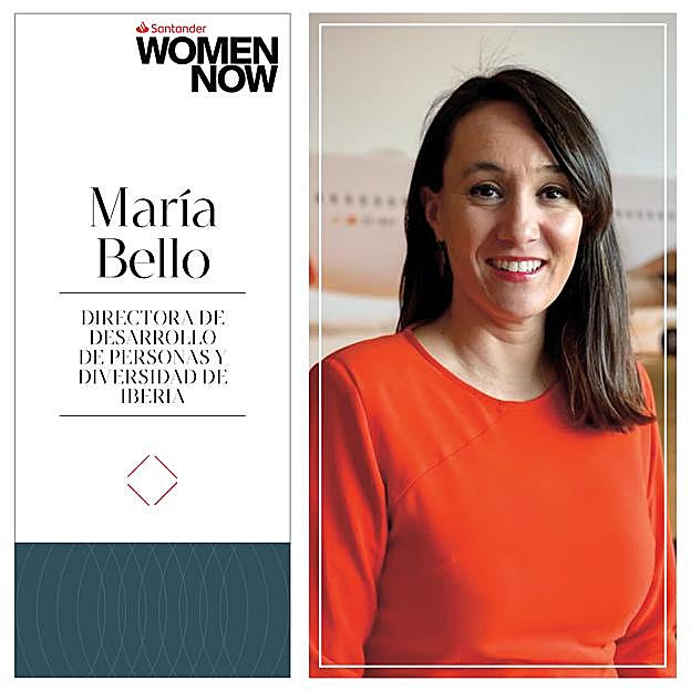 María Bello (Iberia) visibilizará el talento femenino en Santander ...