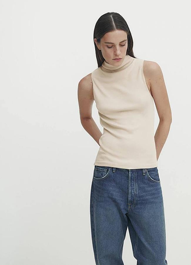 Tops con cuello alto, la nueva tendencia que te hará la más elegante ...