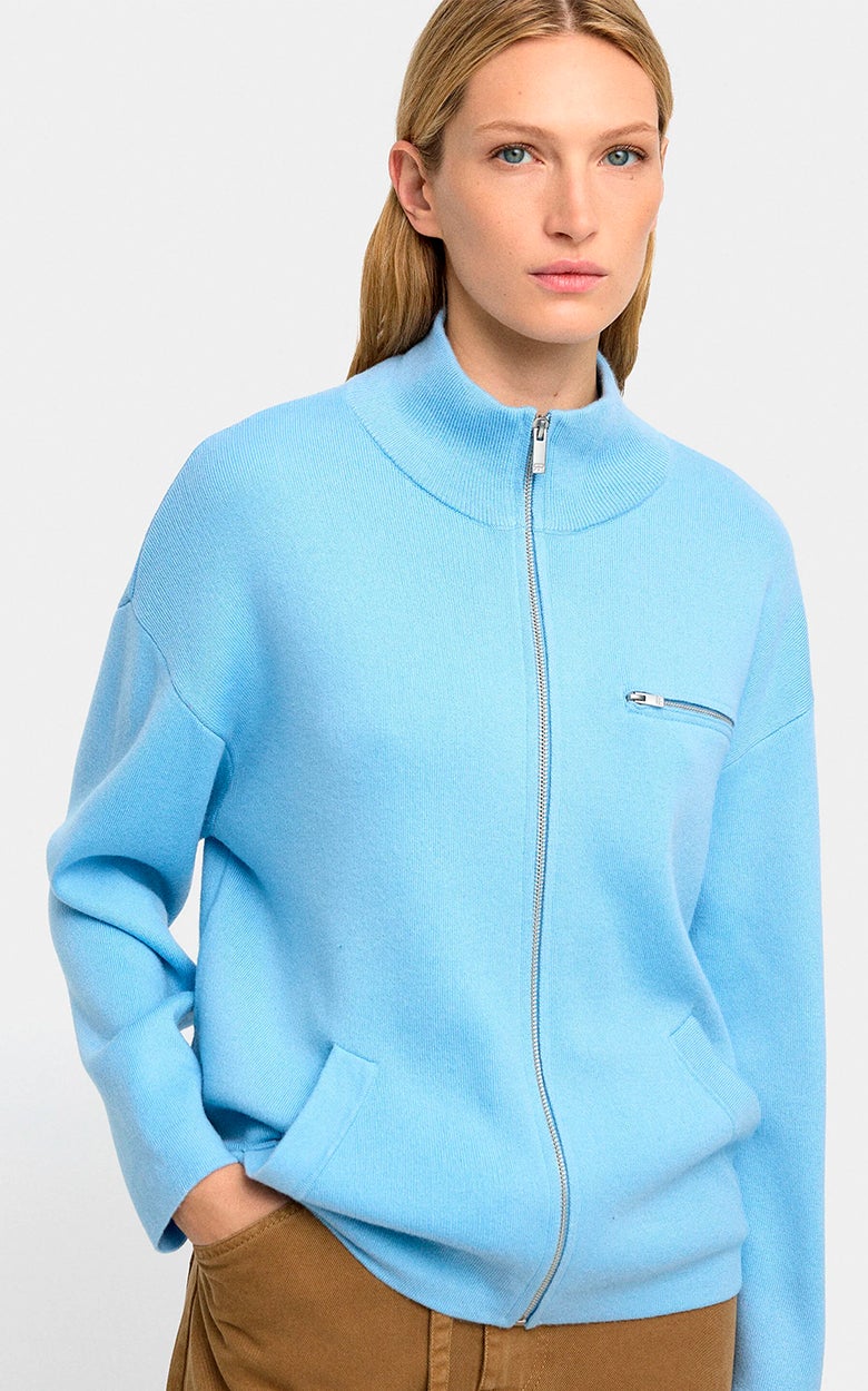 Cárdigans con cremallera: el clásico renovado que lucirás con ...