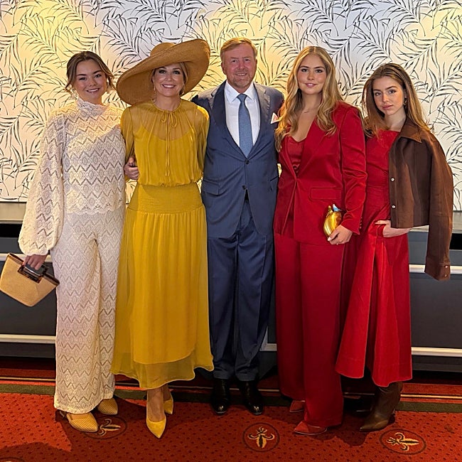 Guillermo Alejandro y la locura naranja en su gran fiesta de cumpleaños ...
