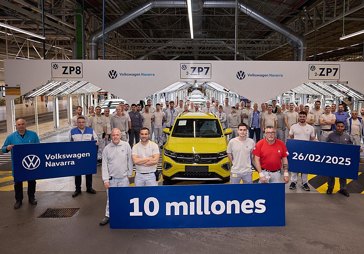 Historic Milestone for Volkswagen Navarra: 10 Million Cars in 60 Years ...