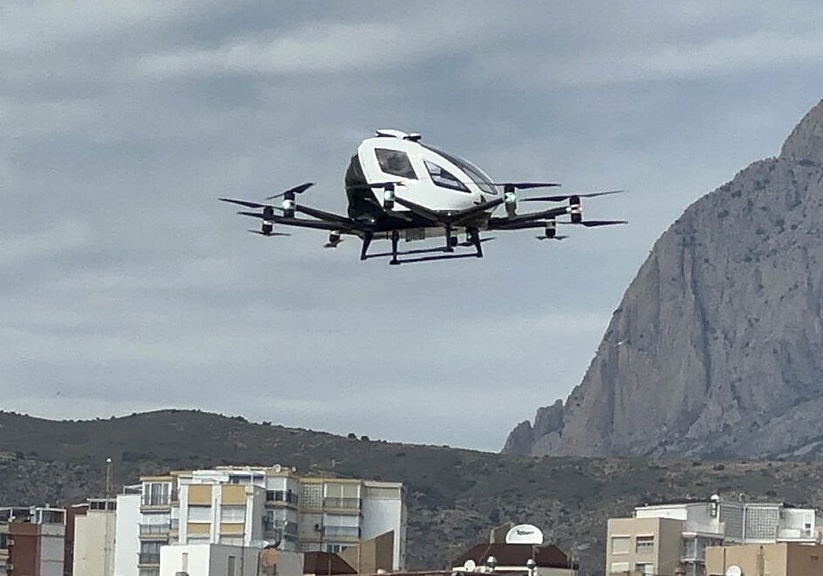 Benidorm Hosts Europe's First Urban Air Taxi Flight | TodoAlicante