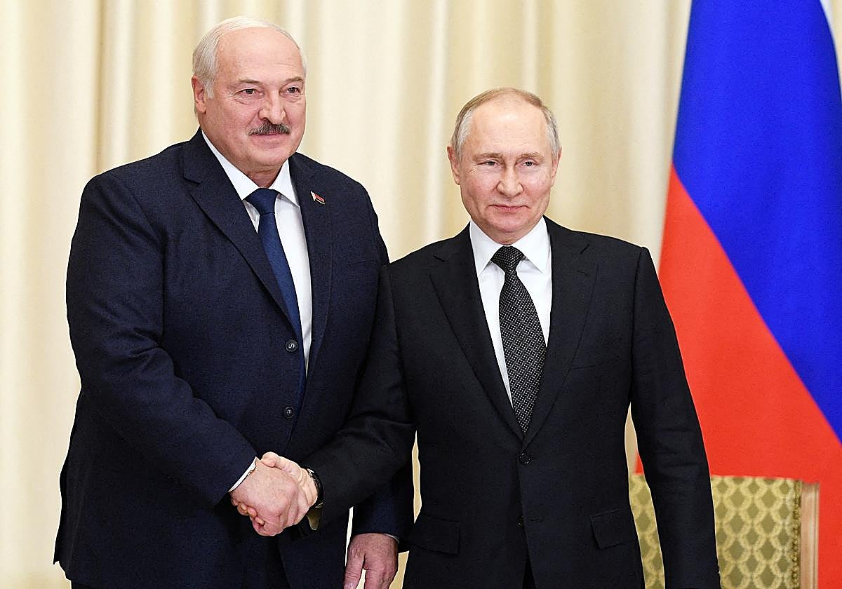 Putin y Lukashenko denuncian la presión occidental contra los aliados ...