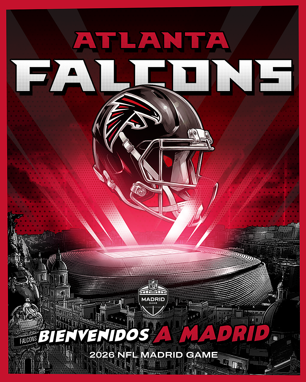 Los Atlanta Falcons volarán este año en el Bernabéu | El Correo