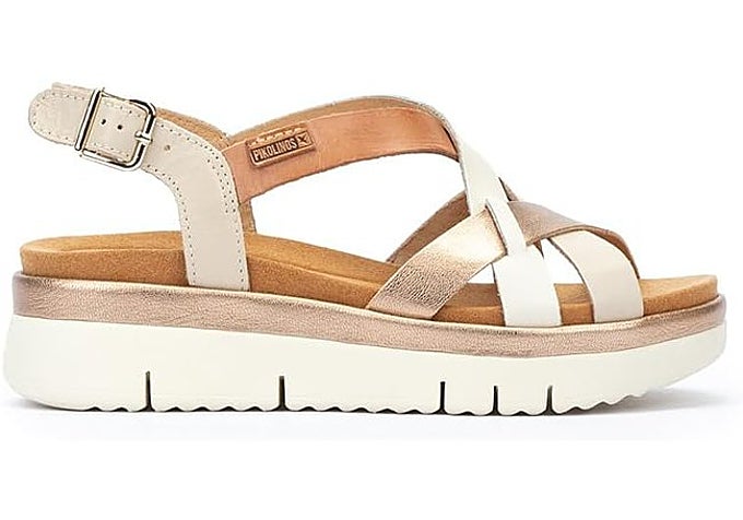 Siente confort todo el día con las sandalias Pikolinos cuña palma en ...