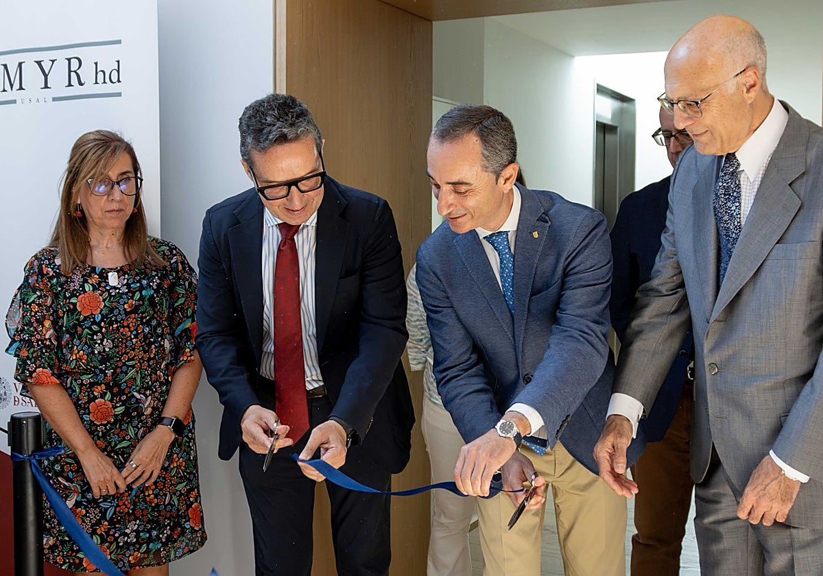 El rector inaugura la biblioteca del Instituto de Estudios Medievales y ...