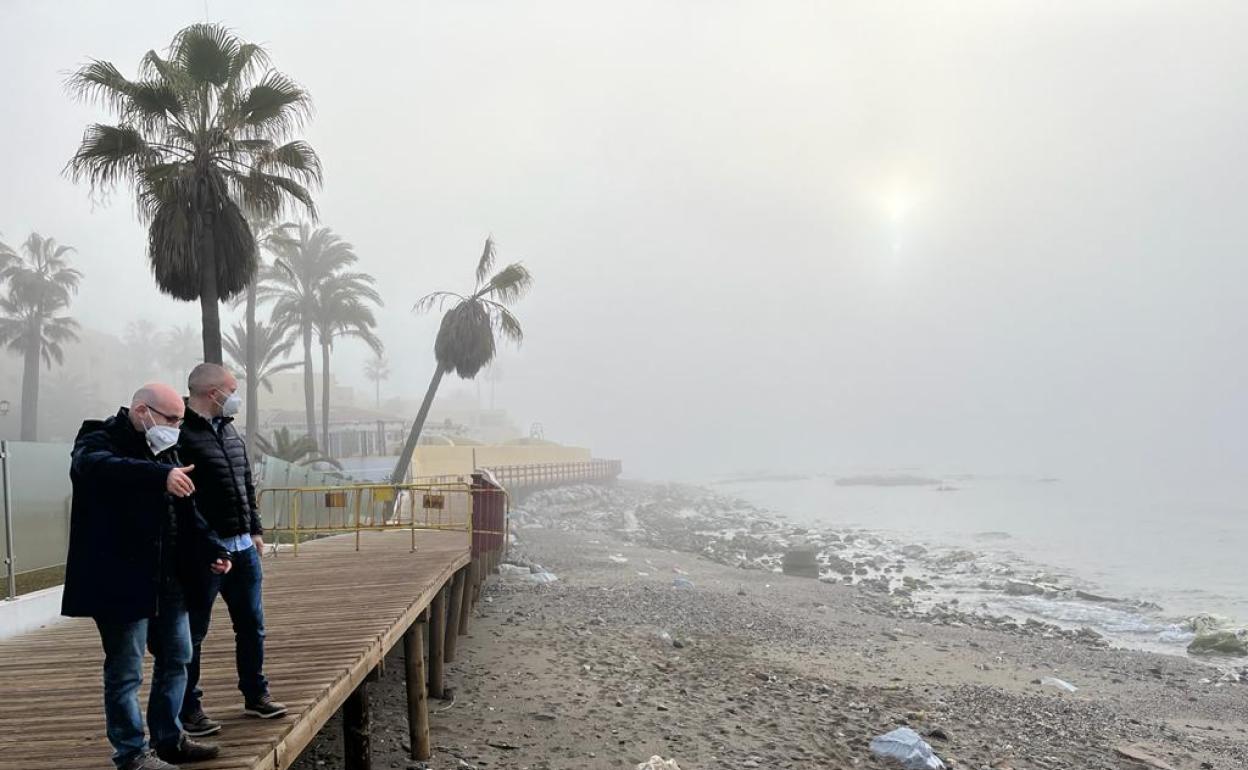 Reconstruction of Mijas coastal path begins after November storms | Sur ...
