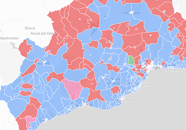 Interactive map | Spain's General Election results in Malaga province ...