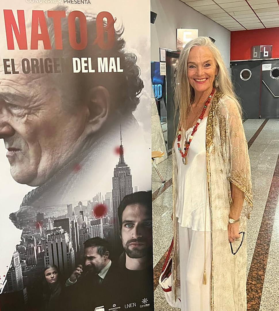 Actor and TV presenter Sally Harrison: 'The grey skies in London were ...