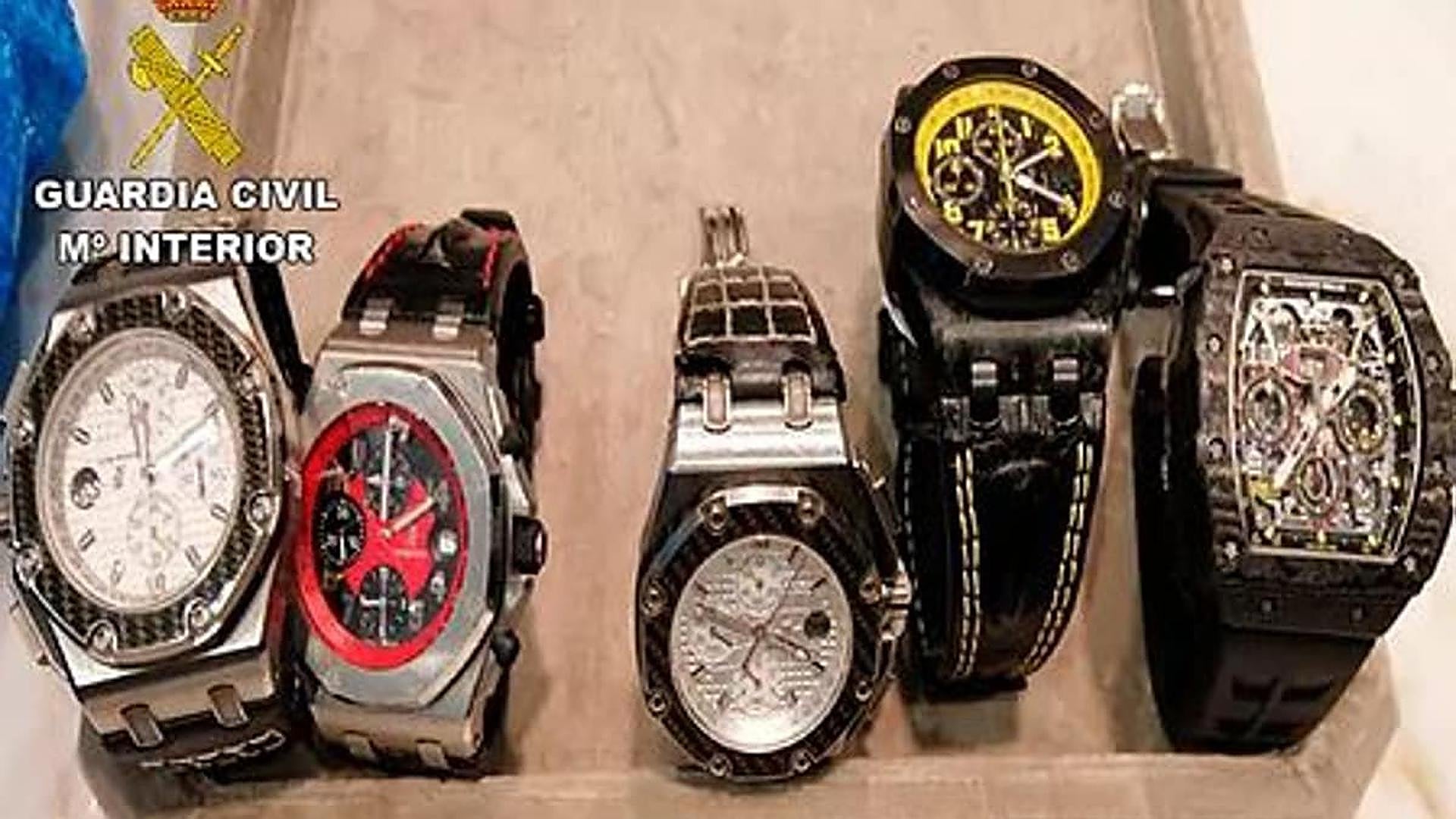 Rolex, Cartier, Tag Heuer and other luxury watches seized from drug ...