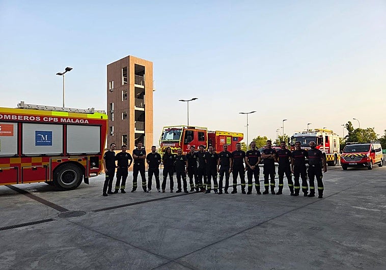 Firefighters from Costa del Sol and Malaga join battle against forest ...