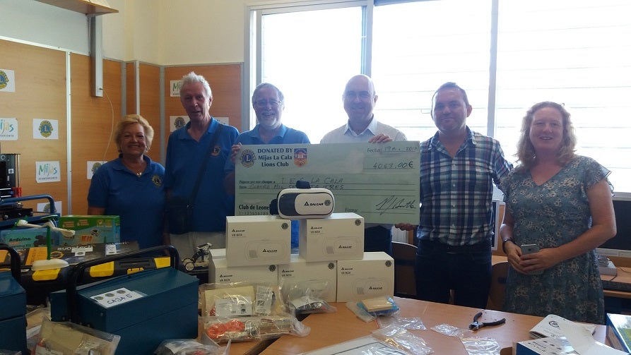 Lions raise 4,063 euros for IES La Cala school | Sur in English