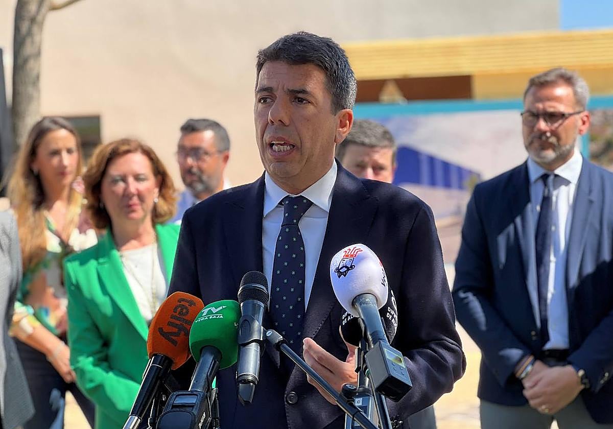 Mazón considera un «engaño» que Puig solicite la suspensión cautelar cuando ya ha «avalado» el ...