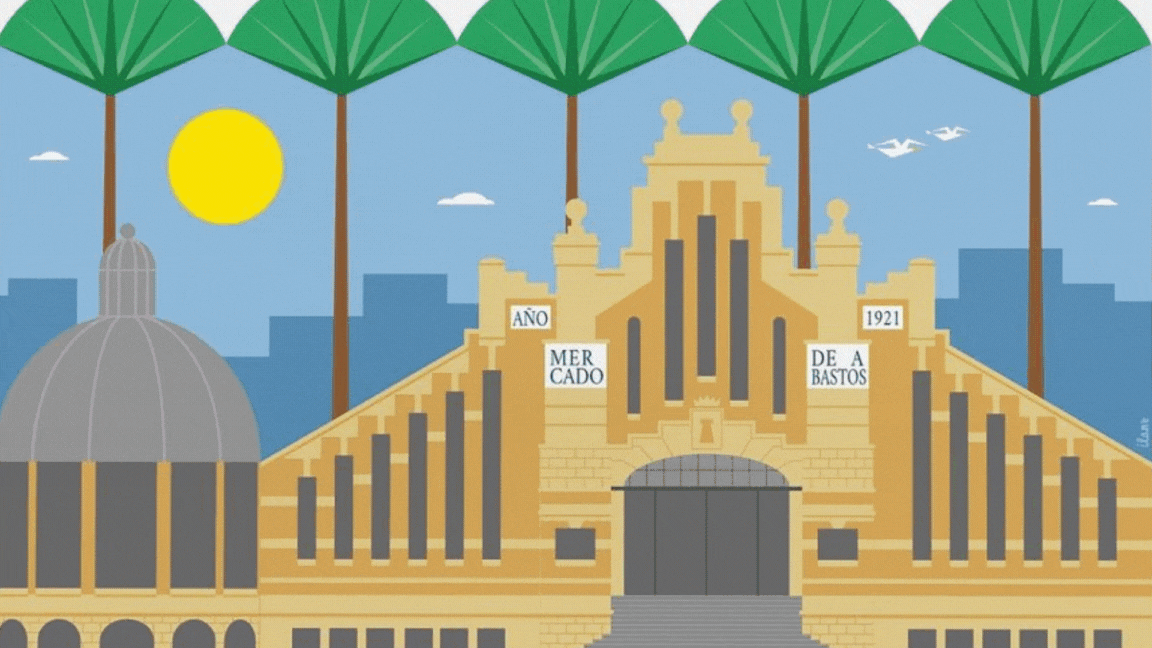 Alicante ilustrada a todo color | Ilustraciones y dibujos de Iñigo Lanz ...