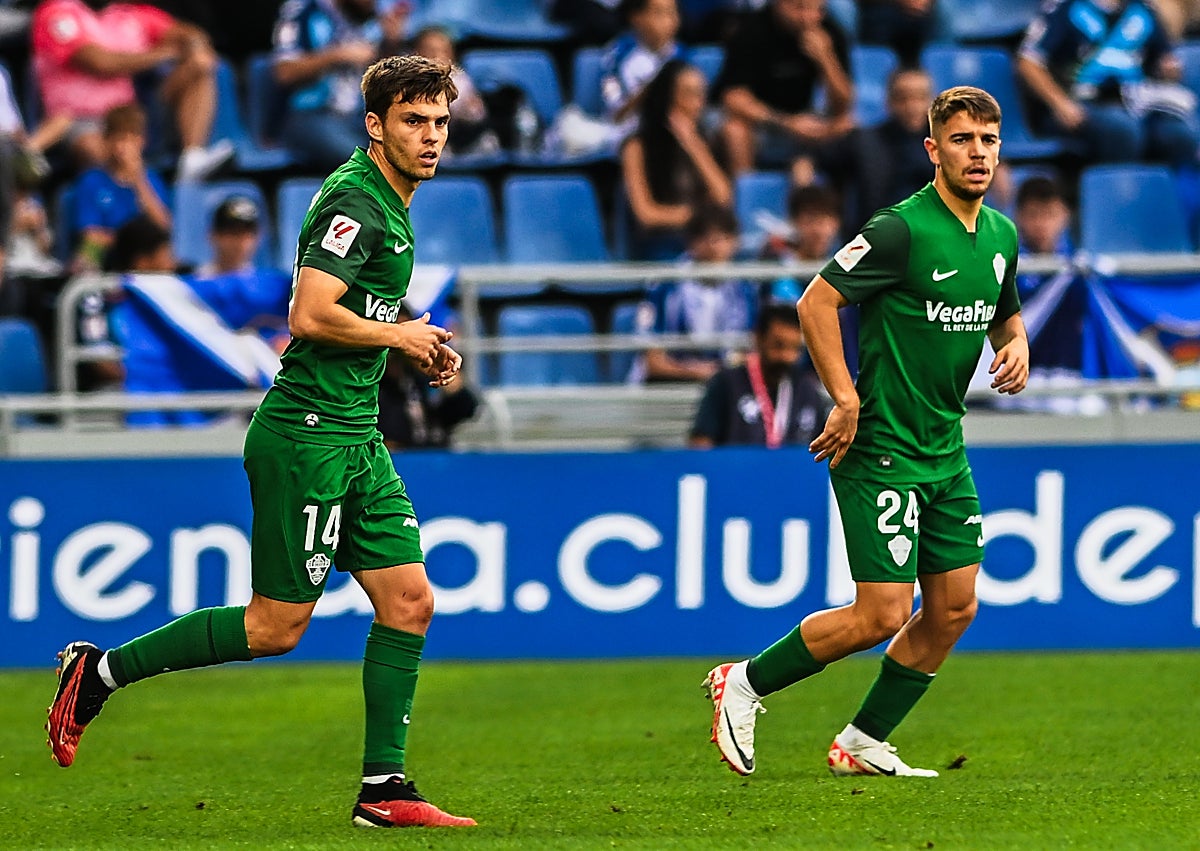 El Elche apela a la seriedad y a un gol inicial de Rodrigo Mendoza para ganar en Tenerife (0-1 ...