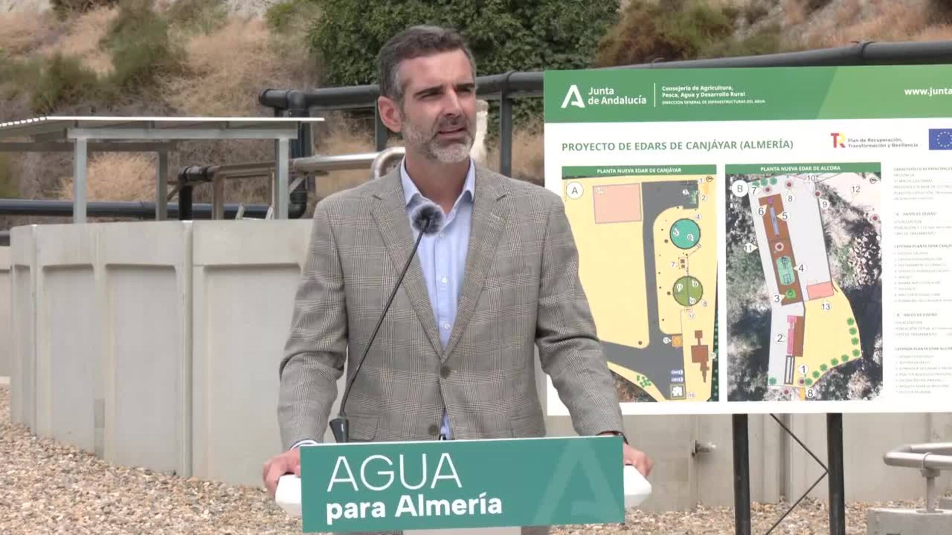 Canjáyar (Almería) inaugura depuradora de 1,2M€ financiada por la Junta ...